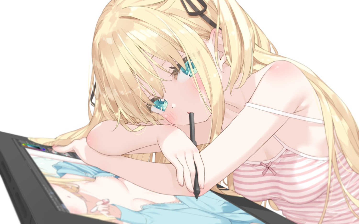 kani biimu shimotsuki potofu loli no bra open shirt wallpaper | #1245394 | yande.re